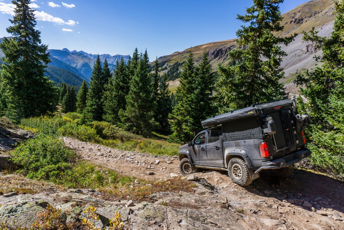 Colorado/GMC Canyon Alu-Cab Canopy Camper Storage Systems | Goose Gear