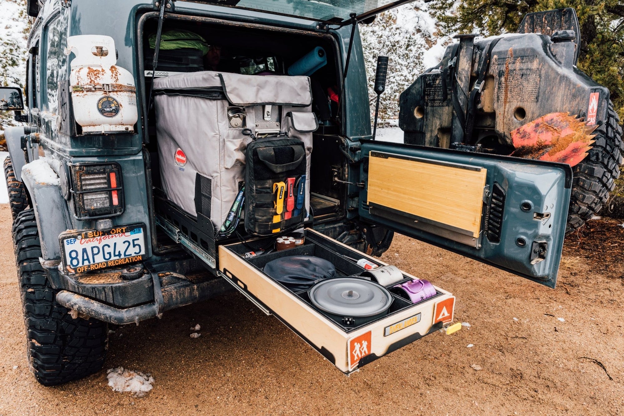 Jeep Wrangler JKU 11-14 Storage, Seat Deletes & Camping Gear | Goose Gear