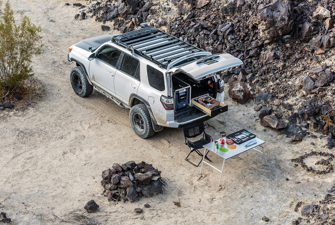 4Runner Interior Storage Solutions | Toyota Overland Gear | Goose Gear