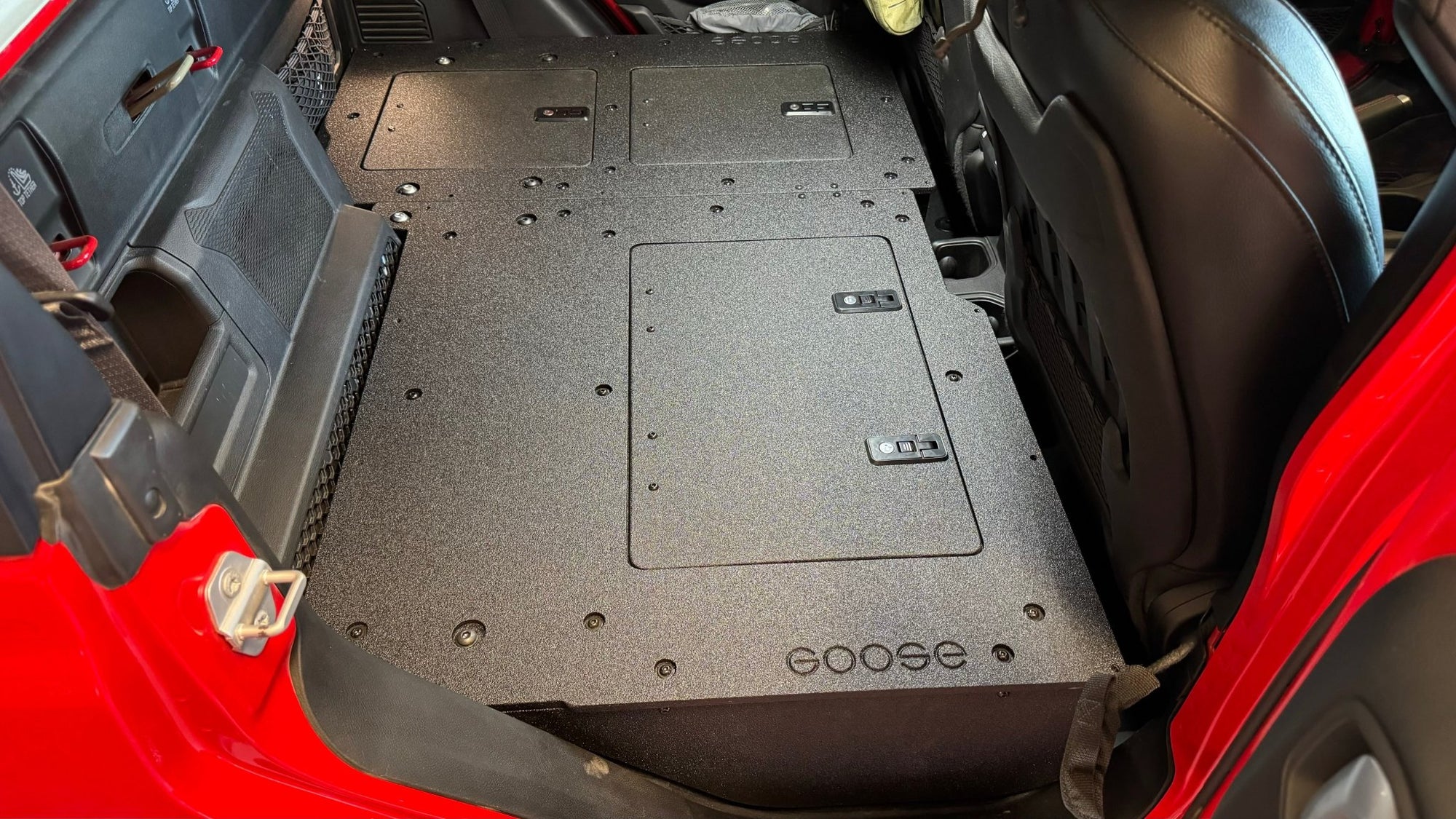 Jeep Gladiator JT 2019-Present Seat-Delete Plate System | Goose Gear