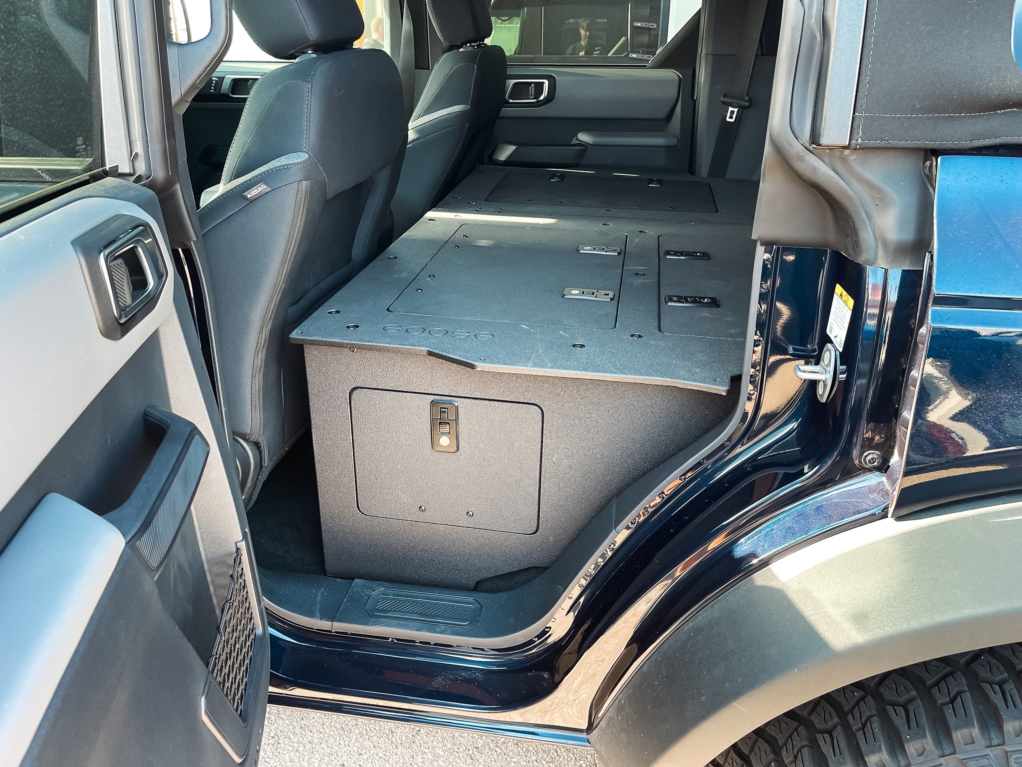 Goose Gear Ford Bronco 2021-Present Back Seat Delete Plate System ...