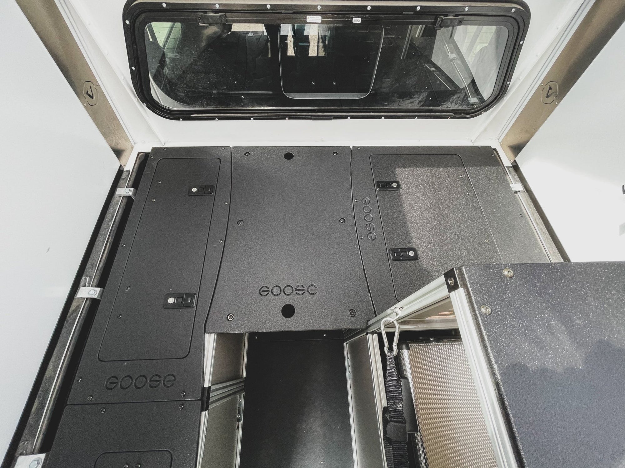 Driver Side Front Utility Module for Full-Size Truck Bed | Goose Gear
