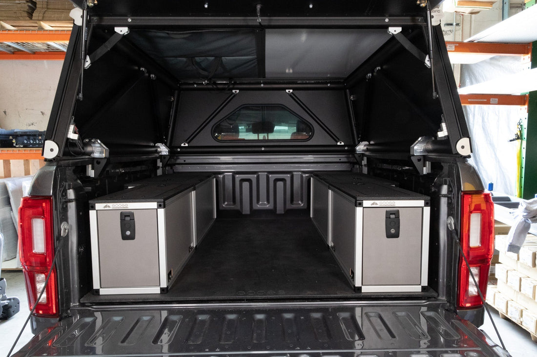 Goose Gear Go Fast Camper - Ford Ranger 2019-Present 4th Gen. - 6Ft Bed