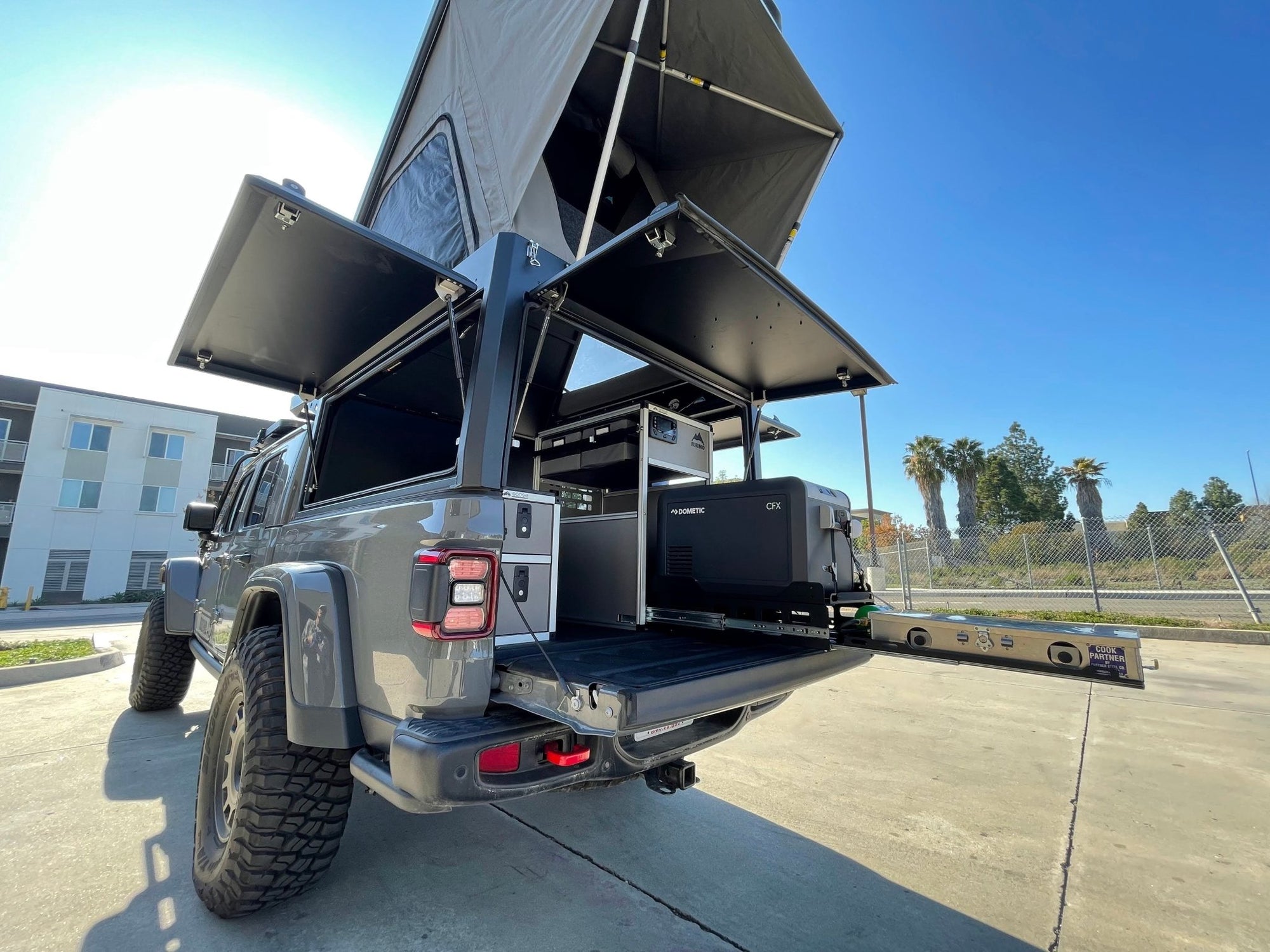 Rear Passenger Side CampKitchen Module | Truck Camper Gear | Goose Gear