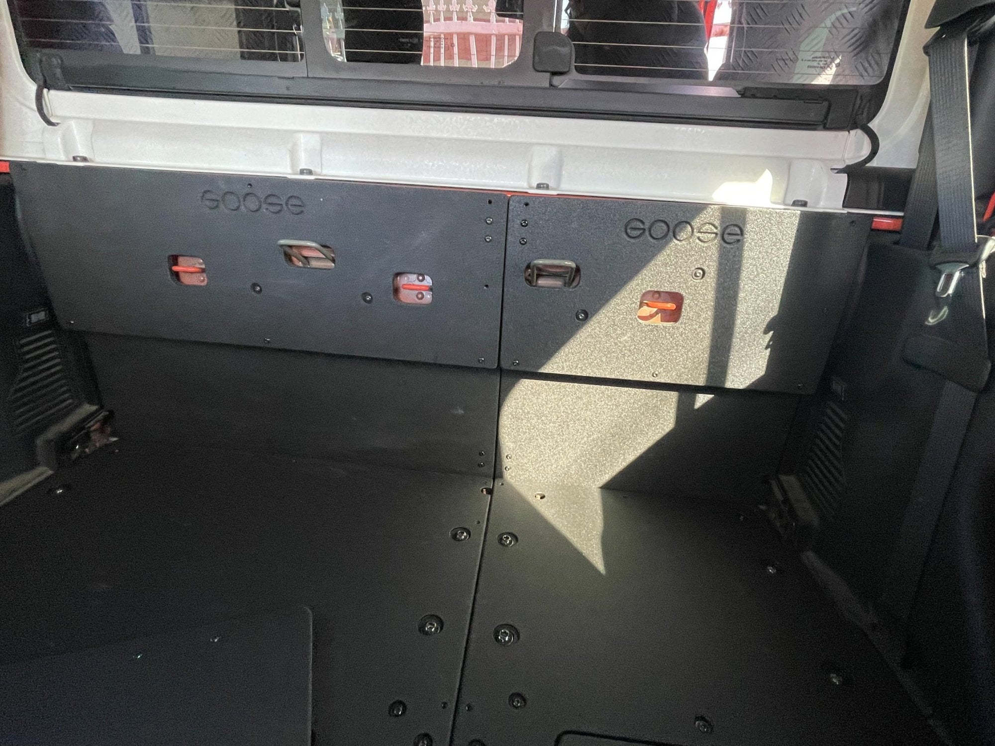 Jeep Gladiator JT 19-Present 2nd Row Full Back Wall | Goose Gear
