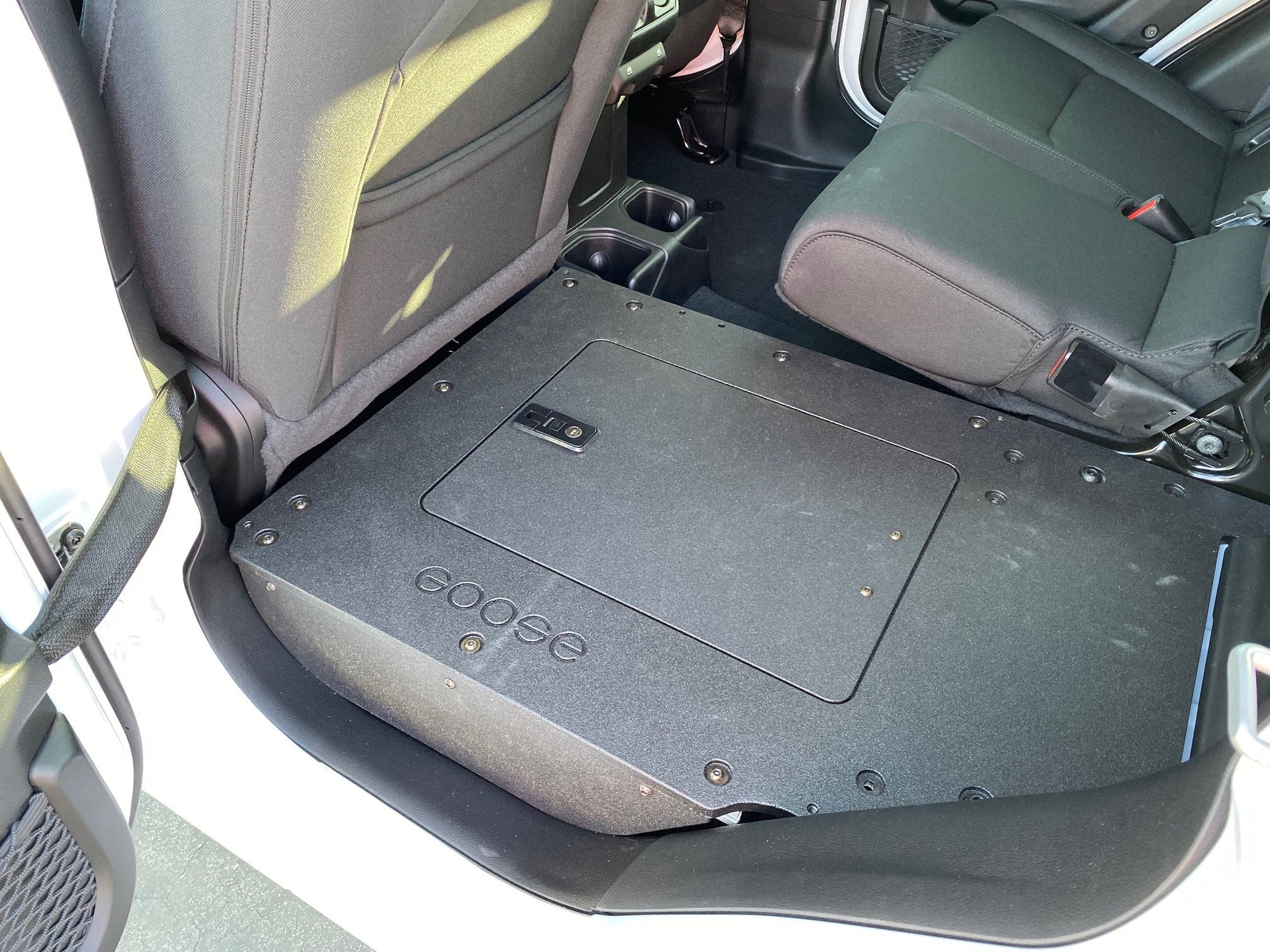 Goose Gear Jeep Gladiator 2019-Present JT Back Seat Delete Plate System
