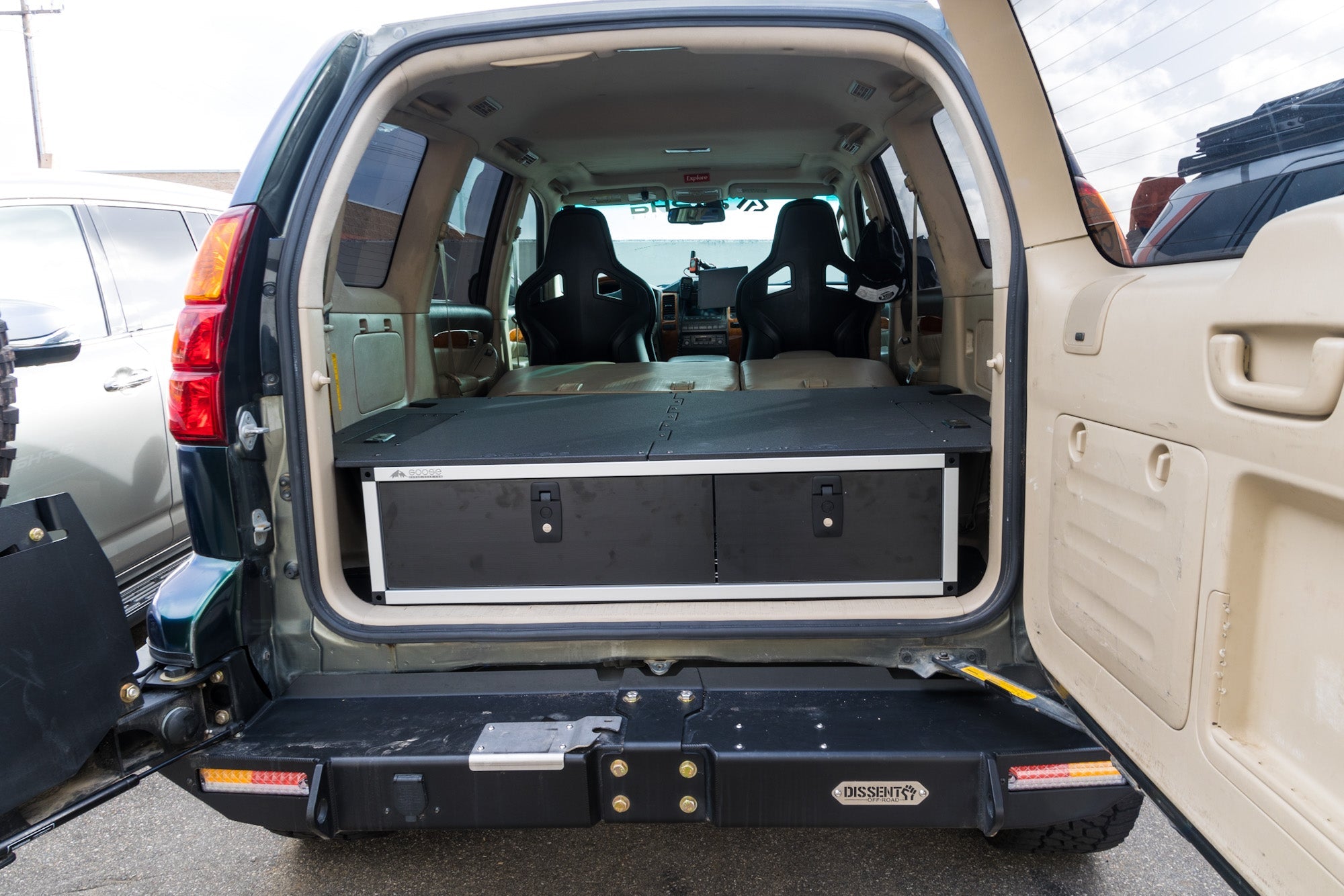 Goose Gear Lexus GX470 2002-2009 1st Gen. - Side x Side Drawer Module ...