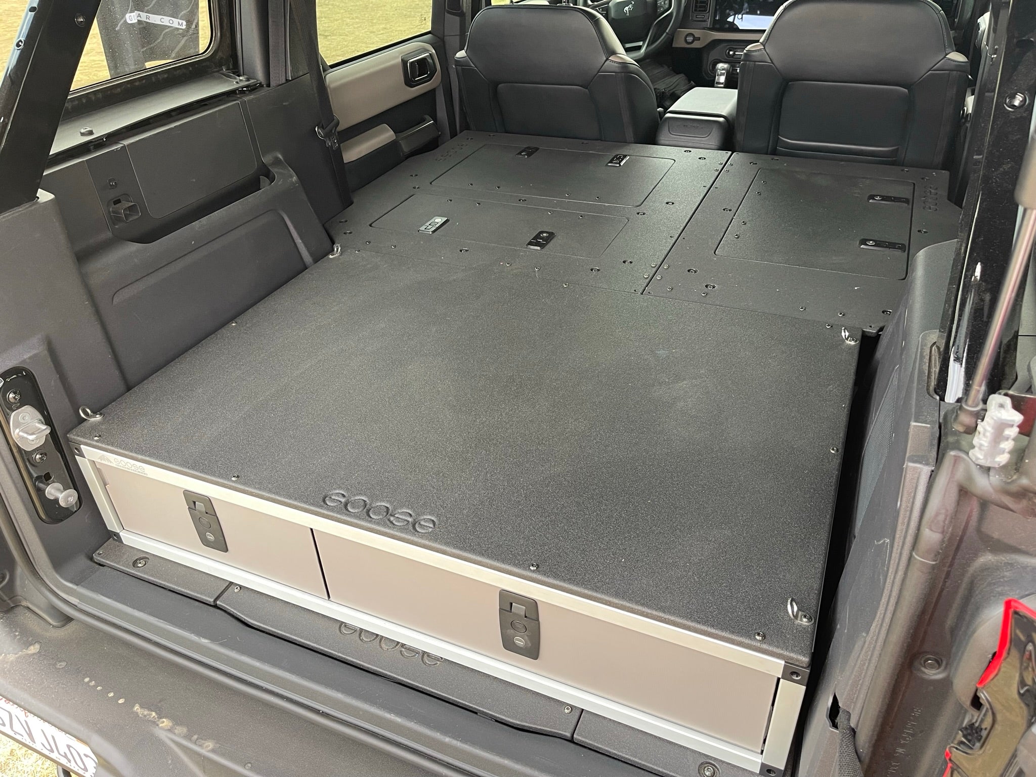 Goose Gear Stealth Sleep and Storage Drawer Package for Ford Bronco ...