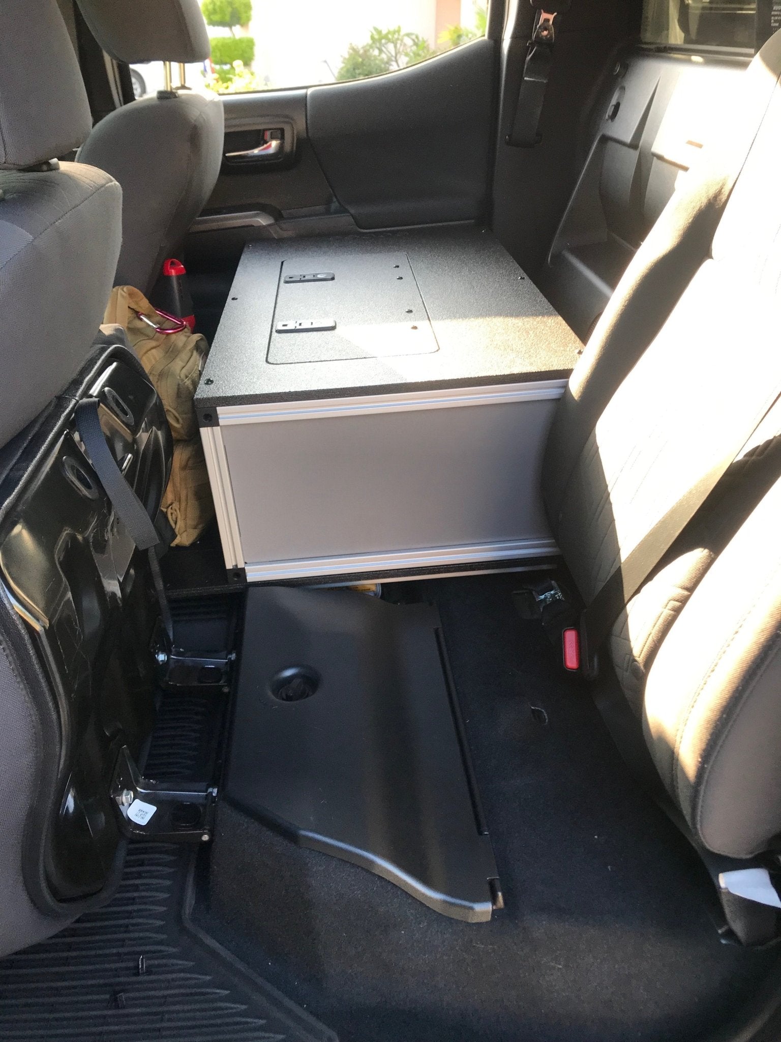 Goose Gear Toyota Tacoma 2005-Present 2nd and 3rd Gen. Double Cab - Second Row Single Drawer ...