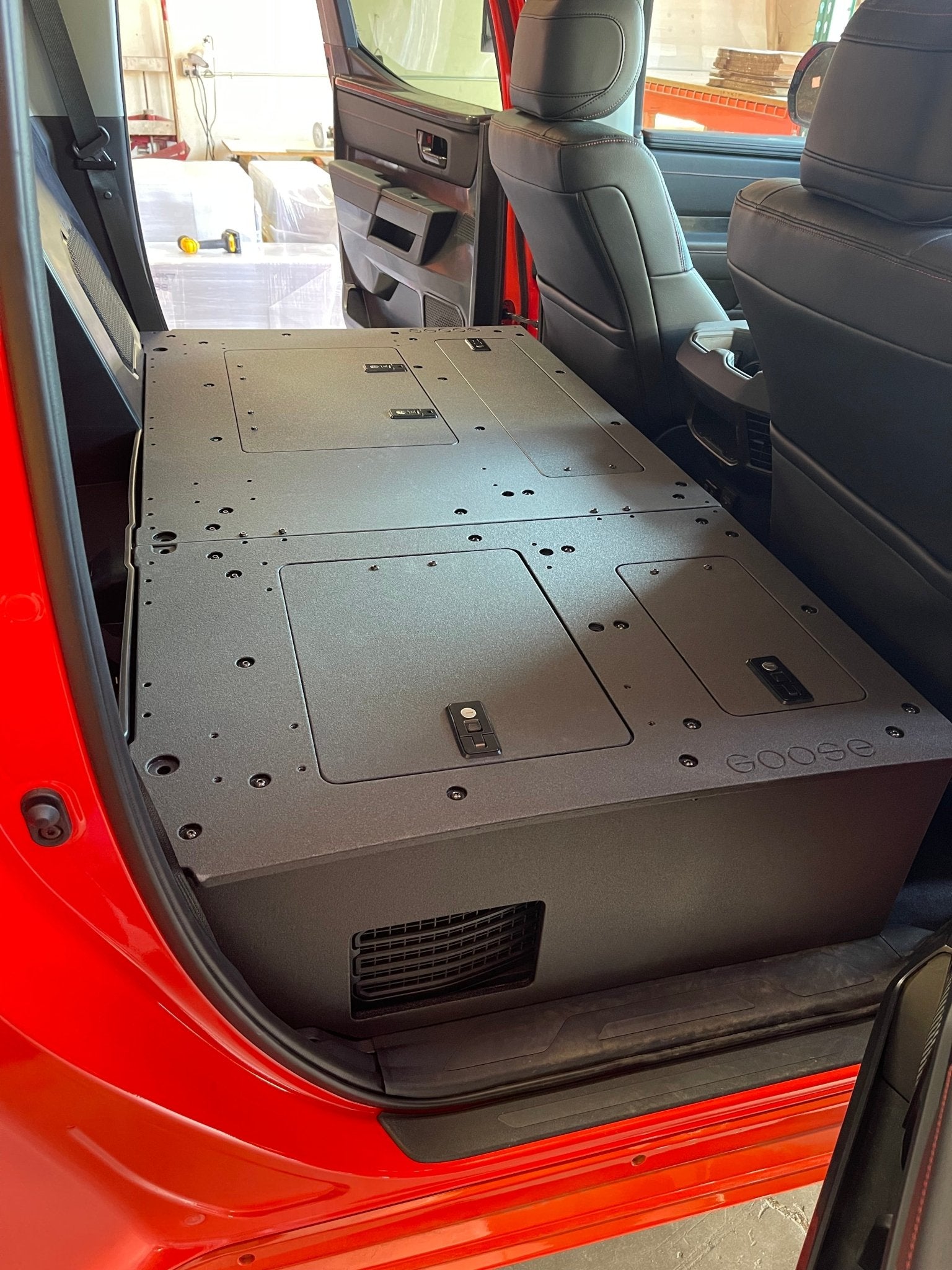 Goose Gear Toyota Tundra 2022-Present 3rd Gen. CrewMax Back Seat Delete ...