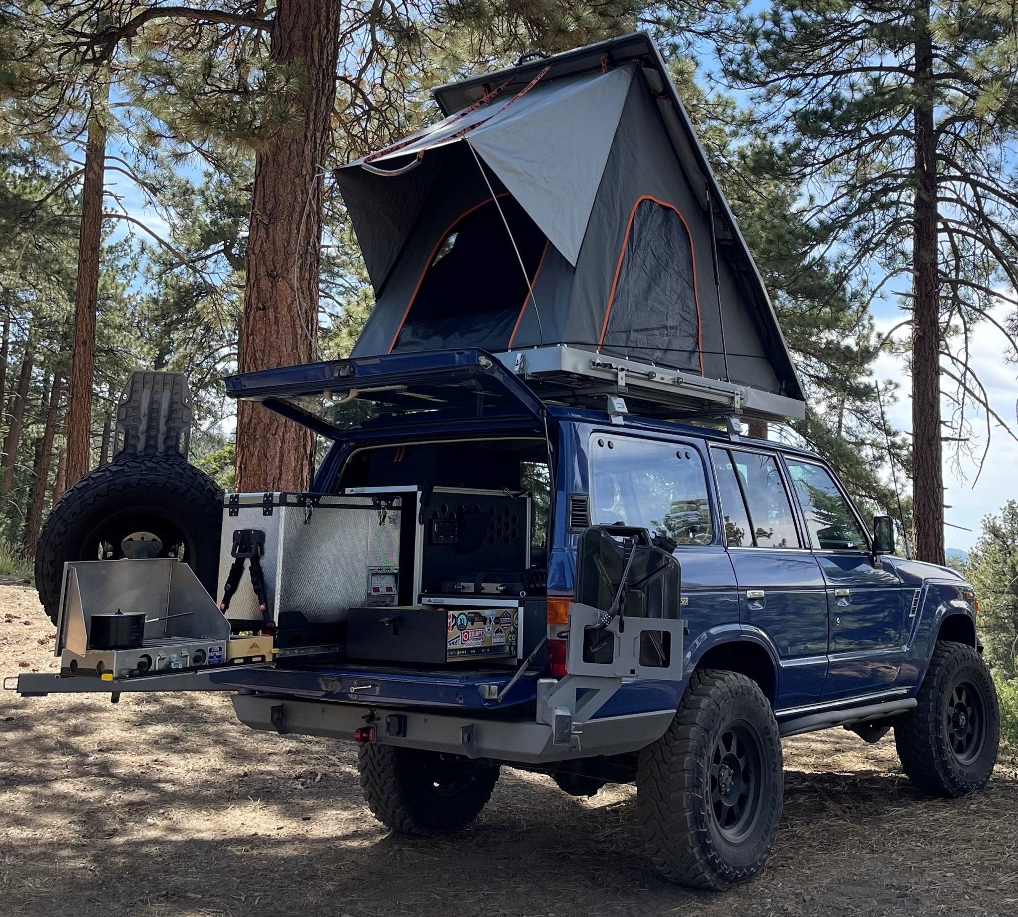 Goose Gear Camp Kitchen and Sleeping Platform Package for Toyota Land ...